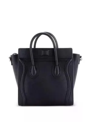 Celine Luggage Bag Grainy Leather Nano Crossbody Bag