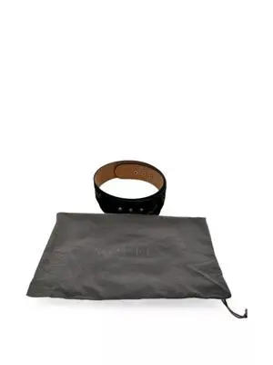 Alexander McQueen Embellished Suede Belt
