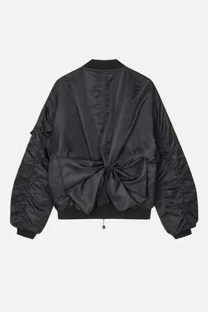Cecilie Bahnsen Technical Nylon Bomber Jacket
