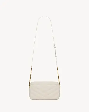 Saint Laurent Loulou Camera Bag In Matelassé Lambskin