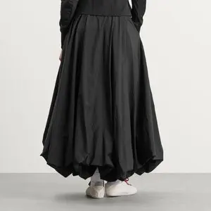 Y3 Balloon 3 Stripes Midi Skirt