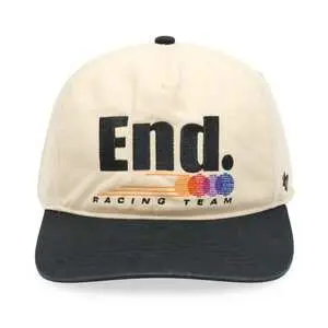 END. Racing Team Hitch Cap - Ecru/black