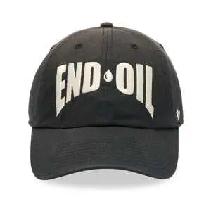 END. Oil Clean Up Cap - Washed Black