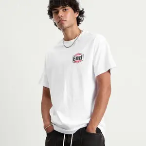 END. Sparks Graphic T-shirt - White