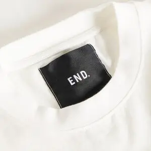 END. Whippet Baby T-shirt - Ecru