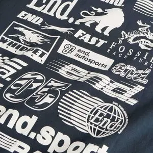 END. Line Up T-shirt - Navy