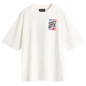 END. Petrol T-shirt - Ecru