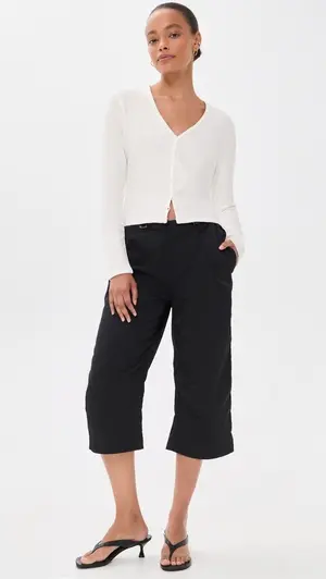 Good American Rib Cardigan