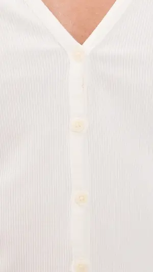 Good American Rib Cardigan