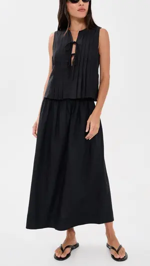 Rails Alessa Midi Skirt - Black