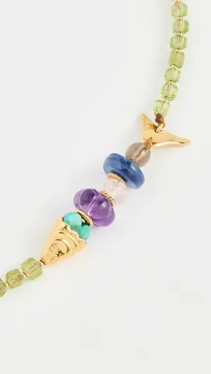 Chan Luu Beaded Necklace With Semi-precious Stones