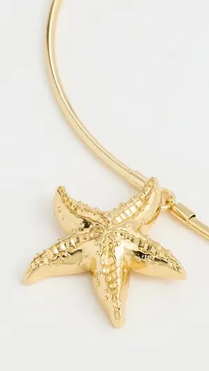 Lele Sadoughi Starfish Collar Necklace
