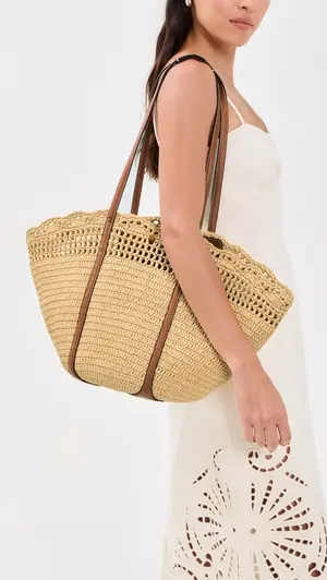 Ulla Johnson Marina Raffia Tote