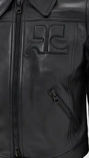 COURREGES Reedition Leather Jacket