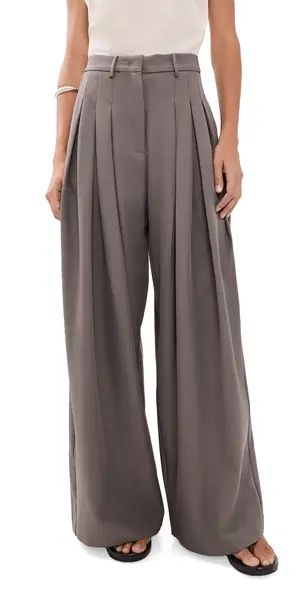 MEIMEIJ Oversized Wide Leg Pleated Pants
