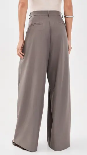 MEIMEIJ Oversized Wide Leg Pleated Pants