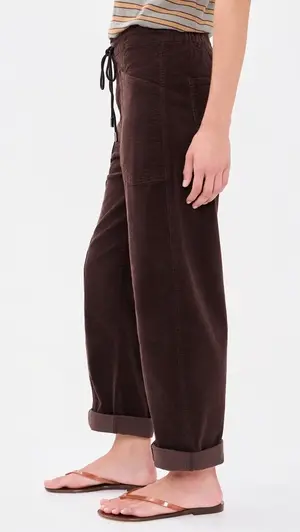 DAZE Villa Corduroy Barrel Pants