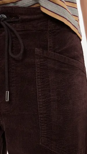DAZE Villa Corduroy Barrel Pants