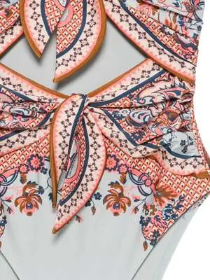 Zimmermann Aster Printed One Piece Swimsuit - Multicolor