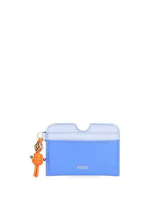 Fendi Card Case Ff Diamonds - Blue