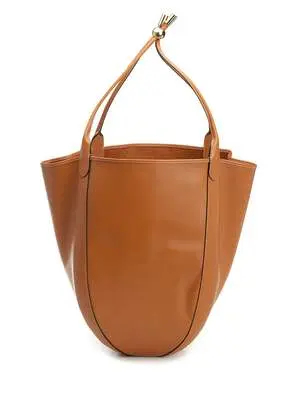 Celine Large Drop Bucket Bag - Brown
