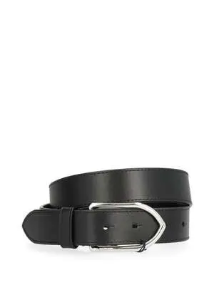 Jacquemus Bambino Belt With Square Buckle - Black