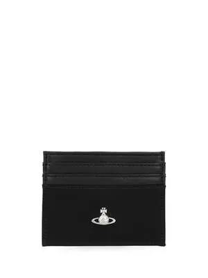 VIVIENNE WESTWOOD Flat Card Holder - Black