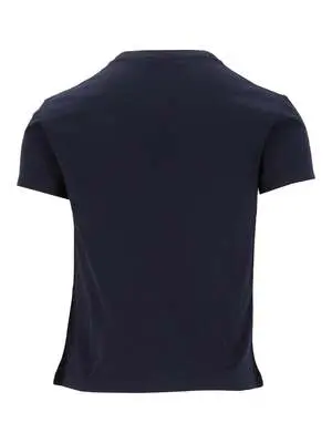 Acne Studios Organic Cotton T-shirt With Embroidered Logo