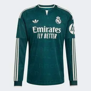 Adidas Real Madrid 26/27 Away Jersey Long Sleeve