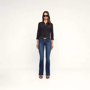 L'Agence Dani Cotton-silk Blouse