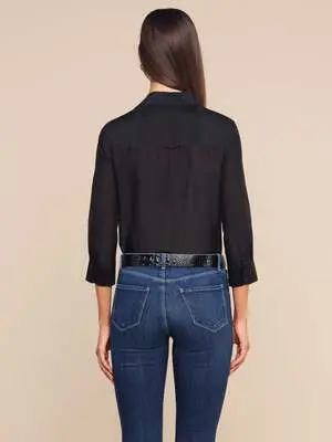 L'Agence Dani Cotton-silk Blouse
