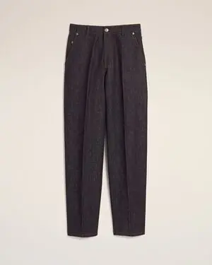 AMI Paris Balloon-fit Cotton Jeans - Indigo