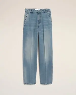 AMI Paris Balloon-fit Cotton Jeans