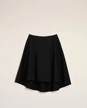AMI Paris A-line Midi Skirt