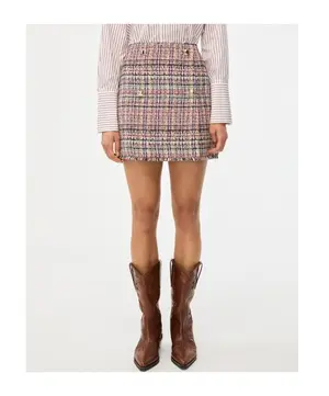 IBLUES A-line Skirt With Button Detail
