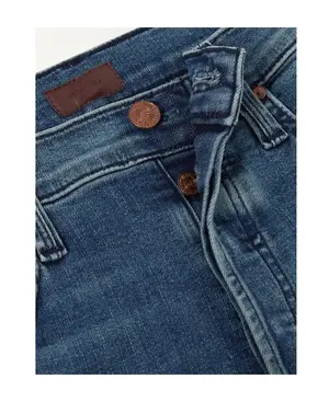 MOTHER High-rise Straight Jeans