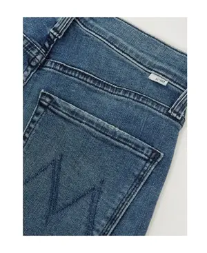 MOTHER High-rise Straight Jeans