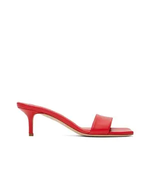 AeydĒ 70mm Ilvy Sandals - Red
