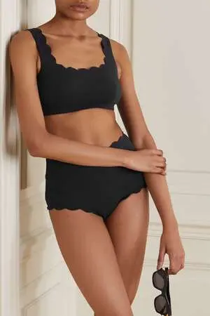 Marysia Scalloped Bikini Top