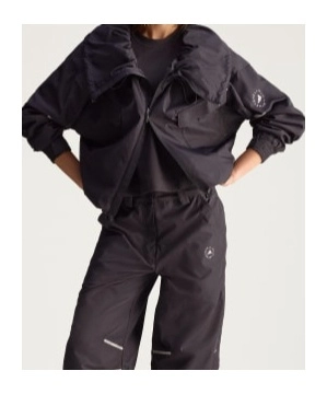 Adidas By Stella McCartney Hooded Reflective-detail Jacket