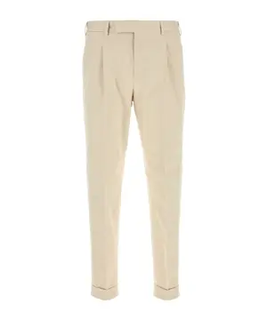 PT TORINO Rebel Pleated Pants - Nude
