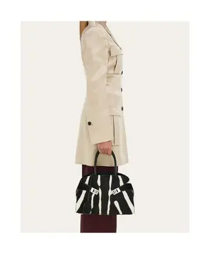 FERRAGAMO Hug Small Printed Tote Bag