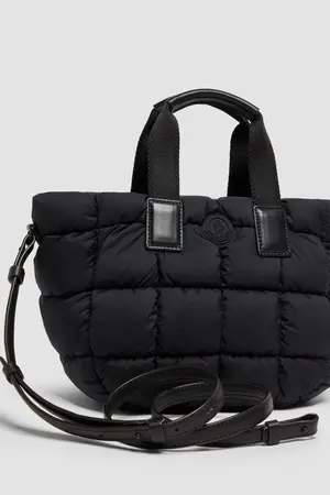 Moncler Logo Patch Mini Caradoc Tote Bag