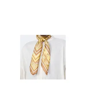 Max Mara Square Silk Scarf