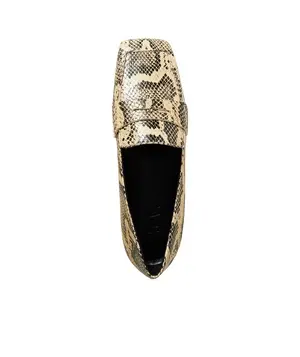 AeydĒ Tom Imitation Snake-pattern Loafers