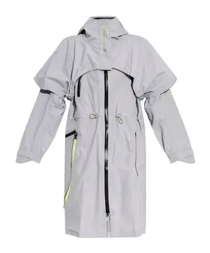 Adidas By Stella McCartney Detachable Layer Zipped Jacket - White