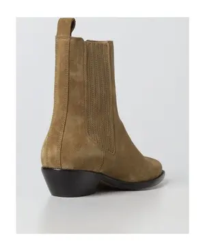 Isabel Marant Étoile Delena Pointed Toe Ankle Boots - Brown