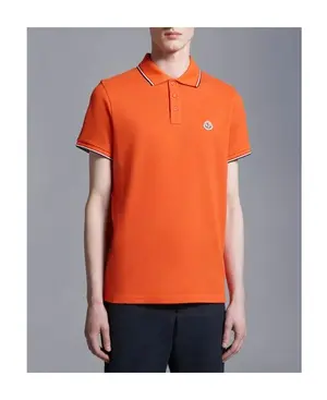 Moncler Logo Patch Polo Shirt