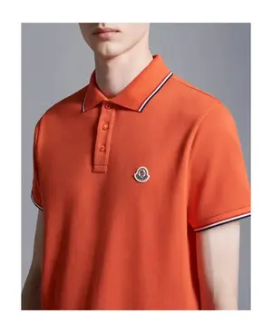 Moncler Logo Patch Polo Shirt