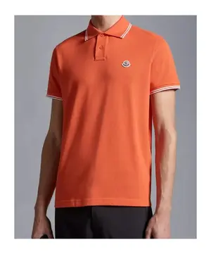 Moncler Logo Patch Polo Shirt